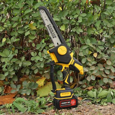 China 21V Electric Mini Cordless Chain Saw DIY Garden Chainsaw for Wood Cutting for sale