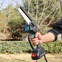 China 6 Inch Portable Battery Powered Chainsaw With Oil Pump Lightweight Cordless Electric Chainsaw For Wood for sale