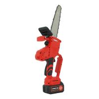 China 8 Inch Mini Electric Chainsaw with Auto Chain Tension and Brushless Copper Motor - Battery Powered Handheld Chainsaw for sale