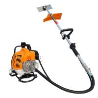 China 42.7CC Backpack Type Gasoline Grass Cutter Heavy Duty Weed Wacker for sale