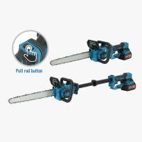 China 12 Inch Battery Pole Chainsaw Telescopic Electric Chainsaw for Tree Pruning Garden Cutting for sale