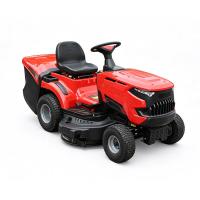 China Commercial Riding Lawn Mower with 586cc V-Twin Engine 102cm Cutting Width and 245L Grass Collection for sale