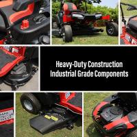 China Professional 708cc V-Twin Zero Turn Riding Lawn Mower with 108cm Cutting Width and 360-Degree Maneuverability for sale