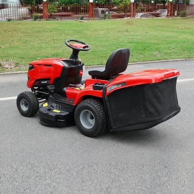 China Wholesale Riding Lawn Mower Gasoline Ride On Lawn Mower EPA Approved 420cc Engine 38