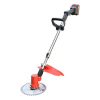 China 21V 550W Brushless Cordless Brush Cutter with 1.3KG Lightweight Lithium Battery Grass Trimmer for sale