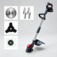 China Industrial Cordless String Trimmer Grass Trimmer Telescopic Handle OEM Customizable Battery Powered Brush Cutter for sale
