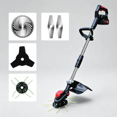 China Industrial Cordless String Trimmer Grass Trimmer Telescopic Handle OEM Customizable Battery Powered Brush Cutter for sale