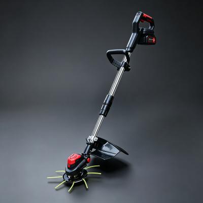 China The 21V Brushless Cordless Brush Cutter with D-handle loop shaft enables one-hand steering - easier maneuvering around trees and corners. for sale