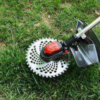 China The 21V Brushless Cordless Brush Cutter with D-handle loop shaft enables one-hand steering - easier maneuvering around trees and corners. for sale