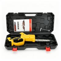 China 21V Brushless 8-Inch Cordless Mini Chainsaw (500W, 11m/s), 1.31kg Lightweight Handheld Electric Pruning Saw Compatible with Makita 18V/21V Battery for sale