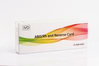 China ABO And Rh(D/C/E) Blood Grouping Gel Card Forward And Reverse for sale