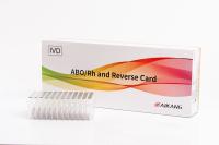 China ABO And Rh(D/C/E) Blood Grouping Gel Card Forward And Reverse for sale
