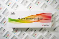 China ABO And Rh(D/C/E) Blood Grouping Gel Card Forward And Reverse for sale