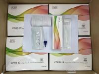China COVID-19 Antigen Test Kit Colloidal Gold Human Saliva 25 Tests Rapid Detection for sale