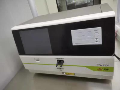 China Portable Fluorescence Immunoassay Analyzer YFA1200 120 Tests per Hour 8 Inch Touch Screen for sale