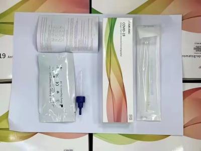 China COVID-19 Antigen Rapid Test Kit Nasopharyngeal Swab 1 Test 25 Tests IVD CE for sale