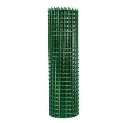 China Affordable Custom-Made Green PVC-Coated Welded Wire Mesh Fences for Residential and Landscaping Use for sale