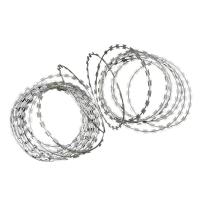 China Low Price Anti-rust China Anping Manufacture Elector Galvanized Concertina Razor Wire  For Protecting Mesh for sale