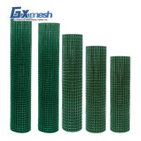 China Factory 1/2 X 1/2 Pvc Coated Galvanized Welded Wire Mesh Price  fence net for sale