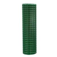 China Manufacture Price High Strength Reinforcing 30 x 30mm Green Color PVC Coated Welded Wire Mesh Made in China for sale