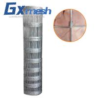 China Cattle net pasture fence angle iron post guardrail net circle cattle net galvanized wire fence for sale