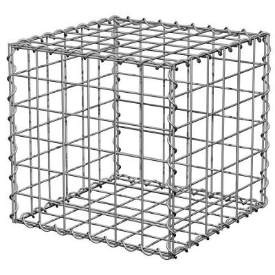 China Wholesale Price  Galvanized wire mesh Gabion Box Stone In Wire Mesh Wall For River Bank Protection for sale