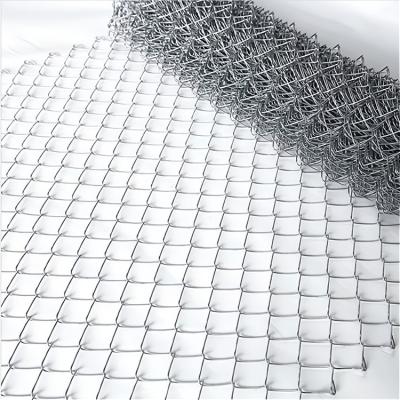 China Low Price Guaranteed Quality Wholesale High Quality Square Post Hot Dipped  Chain Link Fence for sale