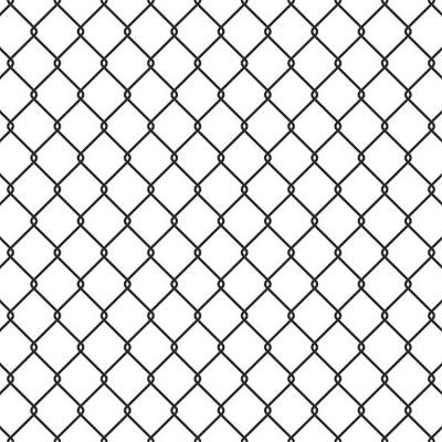 China Factory Supply Anti-rust 4 Foot Chain Link Fence Cyclone Fence Black Chain Link Fence Gate For Garden for sale