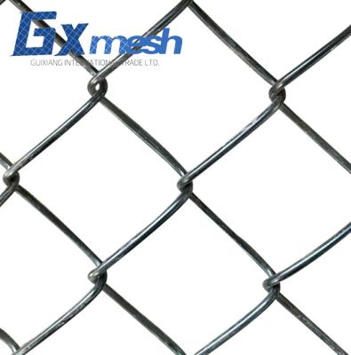China Unique Design Hot Sale Plastic Coated Hot Dipped Galvanized Heavy Duty Industry Cyclone Wire Nature Chain Link Fence for sale