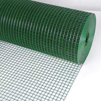 China Galvanized PVC Coated Welded Mesh Iron Wire Mesh 1Inch x 1Inch for Animal Enclosures for sale