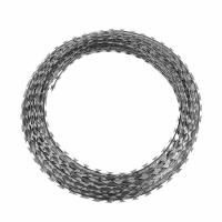 China 2023 Hot Selling Electric / Hot Dipped Galvanized Razor Barbed Wire Bulk Concertina Wire Mesh Price for sale