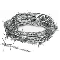 China Special Design Widely Used Electro Galvanized Barbed Wire 50 KG Per Roll GI Barbed Wire Bunnings For Protection for sale