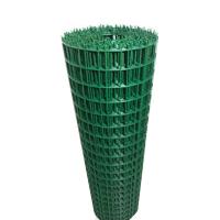 China Silver PVC Coated Chicken Wire Mesh 1/2x1 1x1 for Garden Trellis and Plant Support for sale