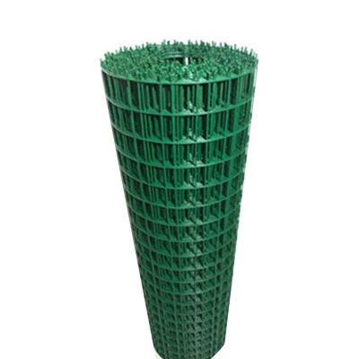 China Silver PVC Coated Chicken Wire Mesh 1/2x1 1x1 for Garden Trellis and Plant Support for sale