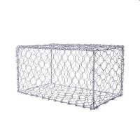 China Manufacturers Direct Selling Factory Hot Dipped Gabion Baskets Wire Mesh Hexagonal Gabion Box for sale