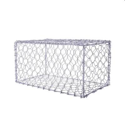 China Manufacturers Direct Selling Factory Hot Dipped Gabion Baskets Wire Mesh Hexagonal Gabion Box for sale
