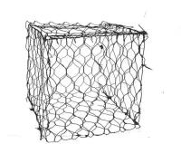 China Wholesale Price Custom Gabion Stones Cage Retaining Wall Strong Screen Hexagonal Galvanized Gabion Box for sale