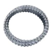 China Barbed Wire BTO-22 Stainless Steel Razor Wire Fence with Punching Service and Free Sample for sale