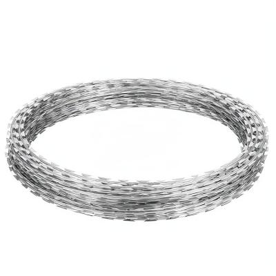 China Newest Design Top Quality  2023 Hot Selling Electric / Hot Dipped Galvanized Razor Barbed Wire Bulk Concertina Wire Mesh Price for sale