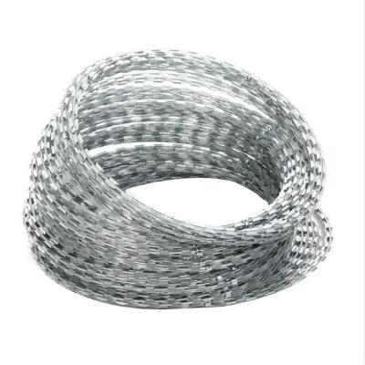 China Protection Guaranteed Widely Used Superior Steel Razor Barbed Wire Shipping Method Sea for sale