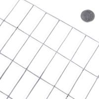 China Gabion Box Silver Electro Galvanized Welded Wire Mesh Panels with Galvanized Steel Wire for sale