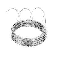China Anti-corrosion BTO 22 Hot Dipped Galvanized Concertina Barbed Wire for Protecting Mesh for sale