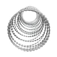 China BTO22 Hot Dipped Galvanized Concertina Razor Barbed Wire Anti Climb for Protecting Mesh for sale