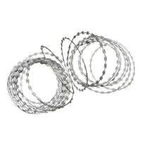 China New Arrival Latest Design BTO22 Hot Dipped Galvanized Concertina Razor Barbed Wire Anti Climb For Sale for sale