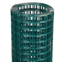 China Pvc Coated Chicken Coop Square Hole Farm Fence 1/2 Inch 3/4 Inch Welded Wire Mesh Rolls for sale