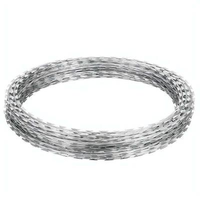 China Custom High Quality 2023 Hot Selling Electric / Hot Dipped Galvanized Razor Barbed Wire Bulk Concertina Wire Mesh Price for sale