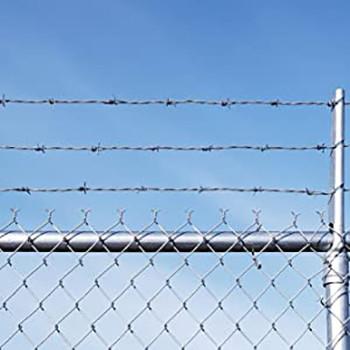 China Promotional Various Durable Using 4 point 2 wire 50 feet barbed wire for security use for sale