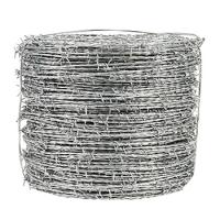 China Hot-dipped  Galvanized Barbed Wire Price Per Roll  Barbed Wire Barbed Wire Philippines for sale