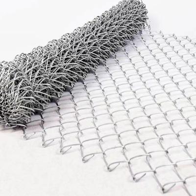 China Sell High-Quality Good Price Boundary Wall Electric Electro Galvanized Pvc Coated Wire Mesh Chain Link Fence For Sale for sale