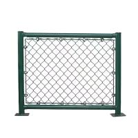 China ECO FRIENDLY Custom Hot Dipped Galvanized Chain Link Fence Cyclone Wire Mesh Fence for sale